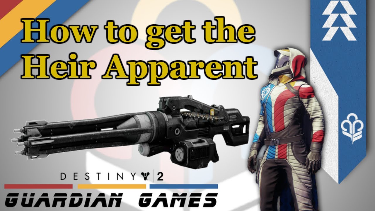 I got the Heir Apparent-Destiny 2: How to Get The HEIR APPARENT ...