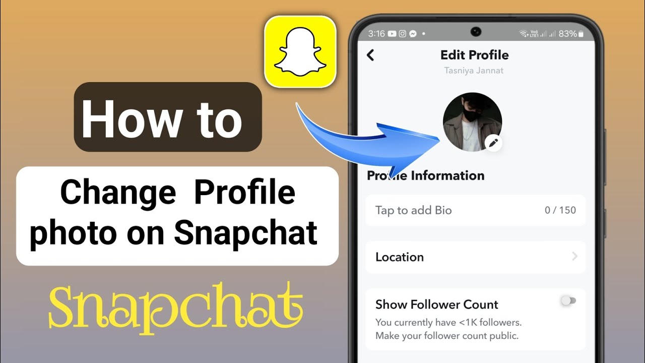 How to Change Profile Photo on Snapchat | Snapchat Photo Change 2025 ...