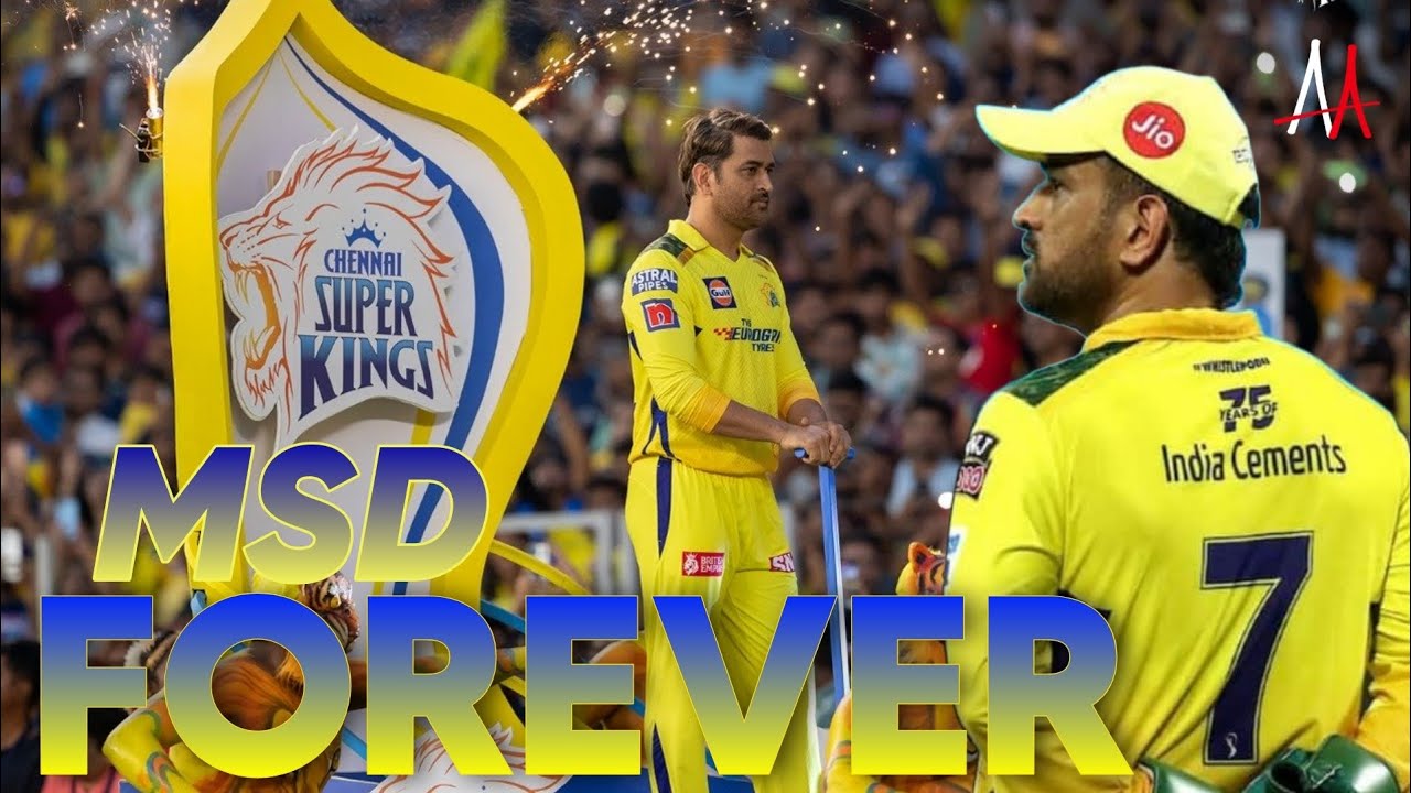 MS Dhoni Forever | @chennaiipl #csk #msdhoni #ipl - YouTube
