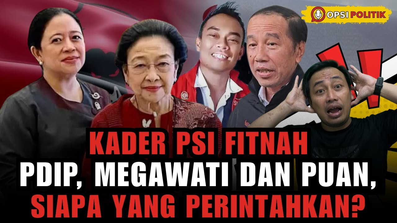 Yusuf Muhammad: KADER PSI FITNAH PDIP, MEGAWATI DAN PUAN, SIAPA YANG ...