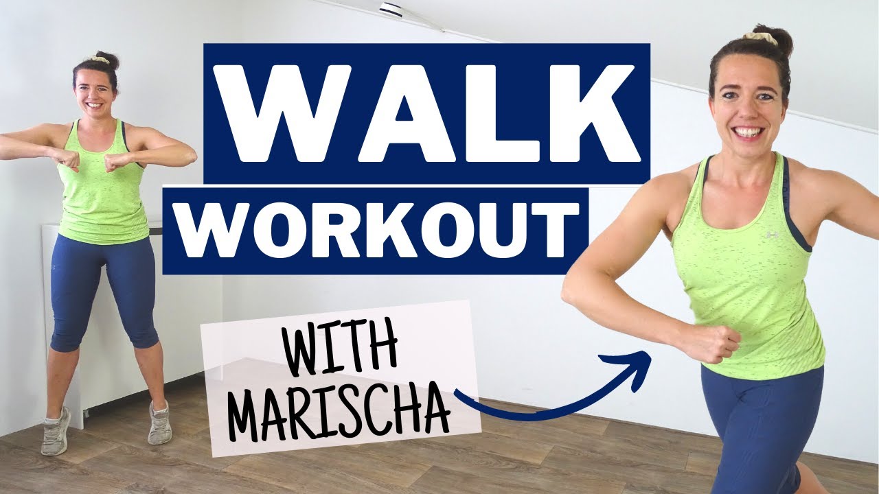 25 Min WALKING WORKOUT For Weight Loss – Fat Burning Walking Exercises ...