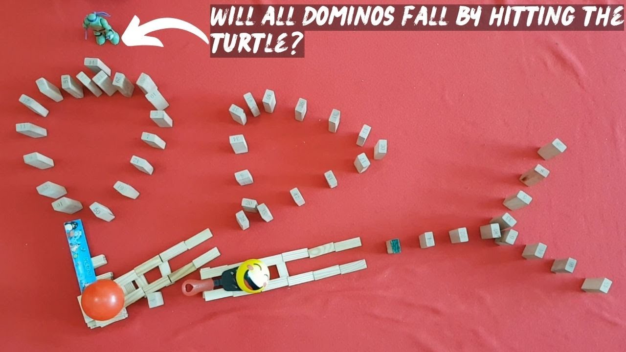 Dominos Rube Goldberg Machine... - YouTube