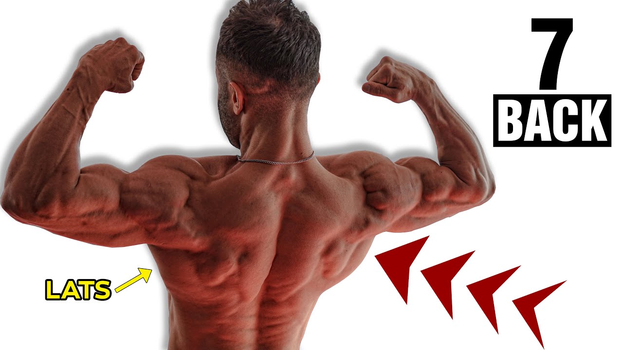 7 Best Exercise To Lower Lats workout (V-TAPER) - YouTube