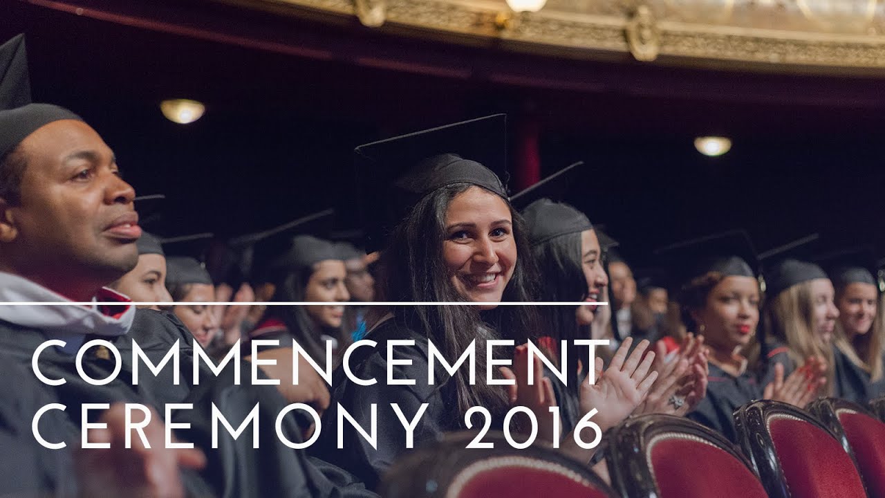 Commencement Ceremony 2016 | The American University of Paris - YouTube