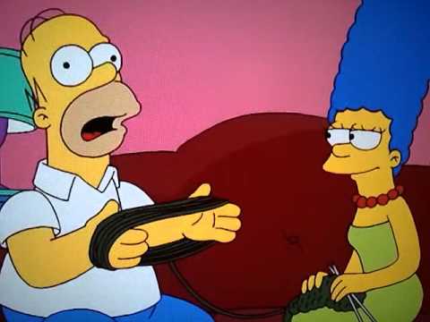 Homer's Impression of a Modem - YouTube