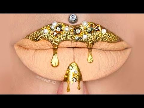 MAQUILLAJE PARA LABIOS MODA ABRIL / BEST LIPSTICK LIP ART MAKE UP 2018 / SOLO GIRLS