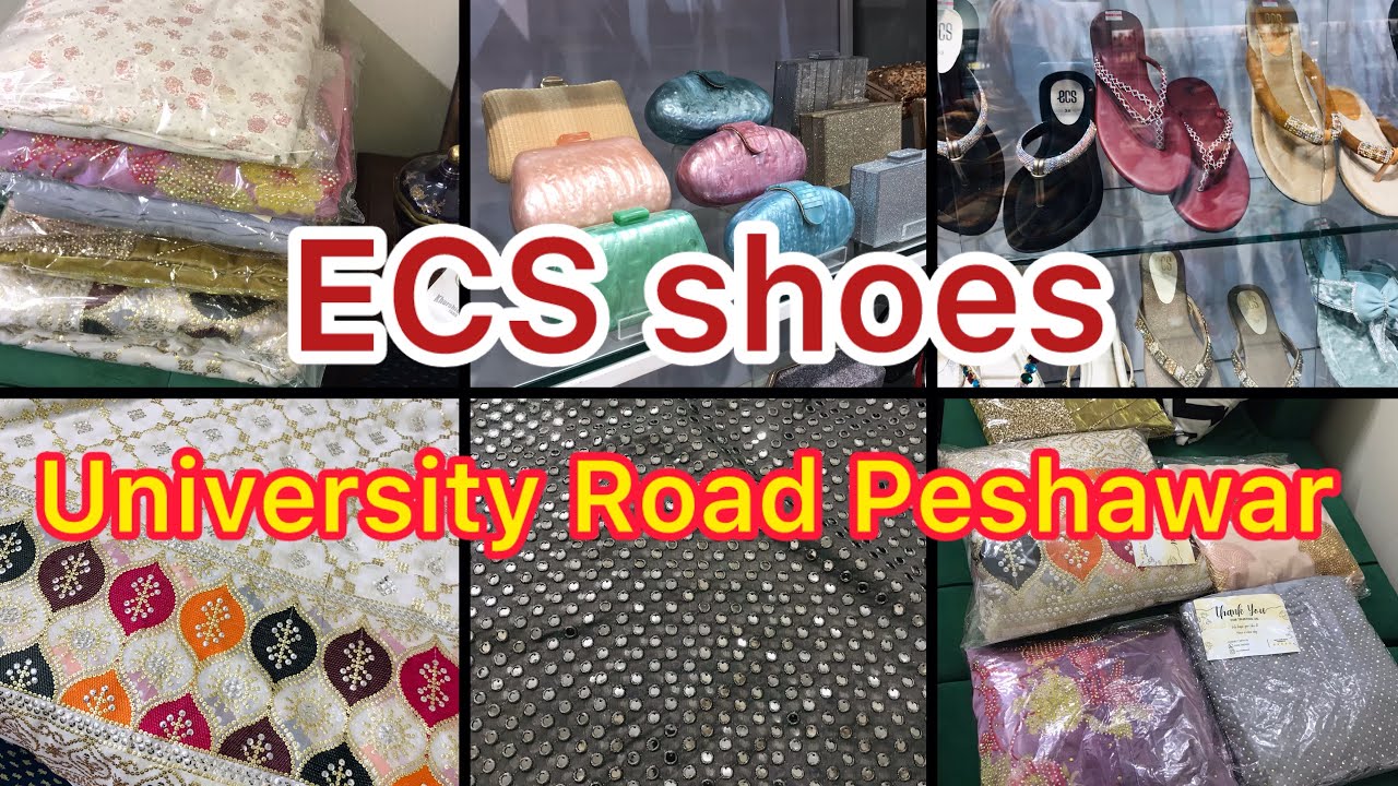Shoes Shopping From ECS || University Road Peshawar || Mom In Peshawar ...