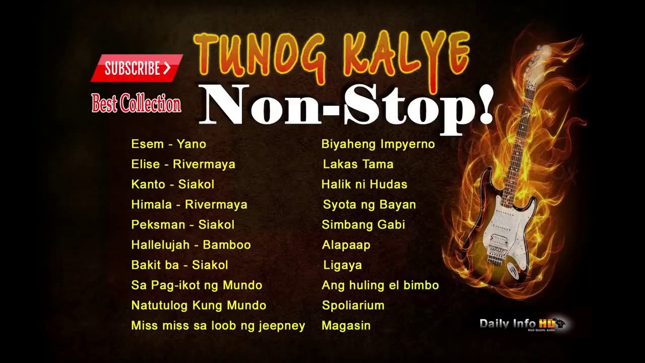 My Favorite Tunog Kalye MP3 Playlist - YouTube