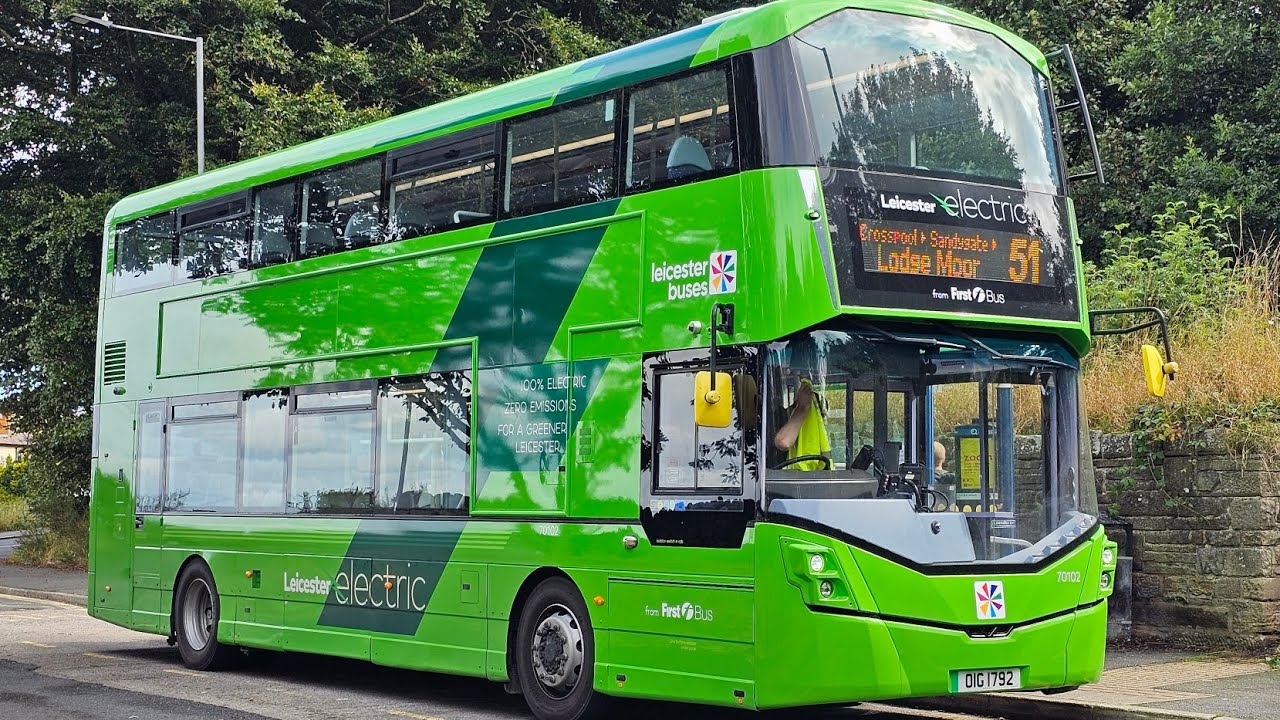 (Demo) First Leicester Wright Streetdeck Newpower EV 70102 OIG 1792 ...