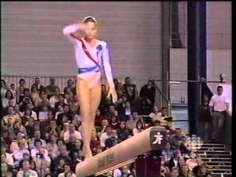 Sabina Cojocar - 2001 Worlds Event Finals Balance Beam