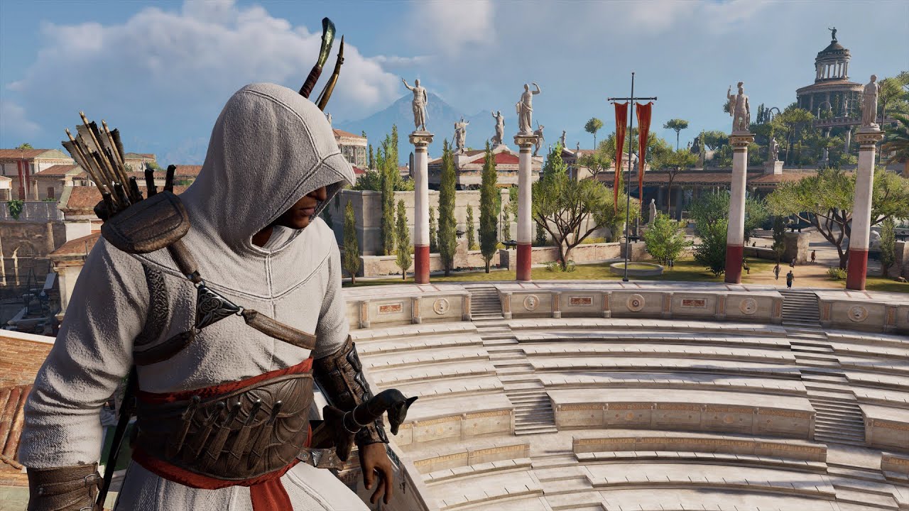 Assassin's Creed Origins Altair Outfit Master Assassin Stealth - YouTube