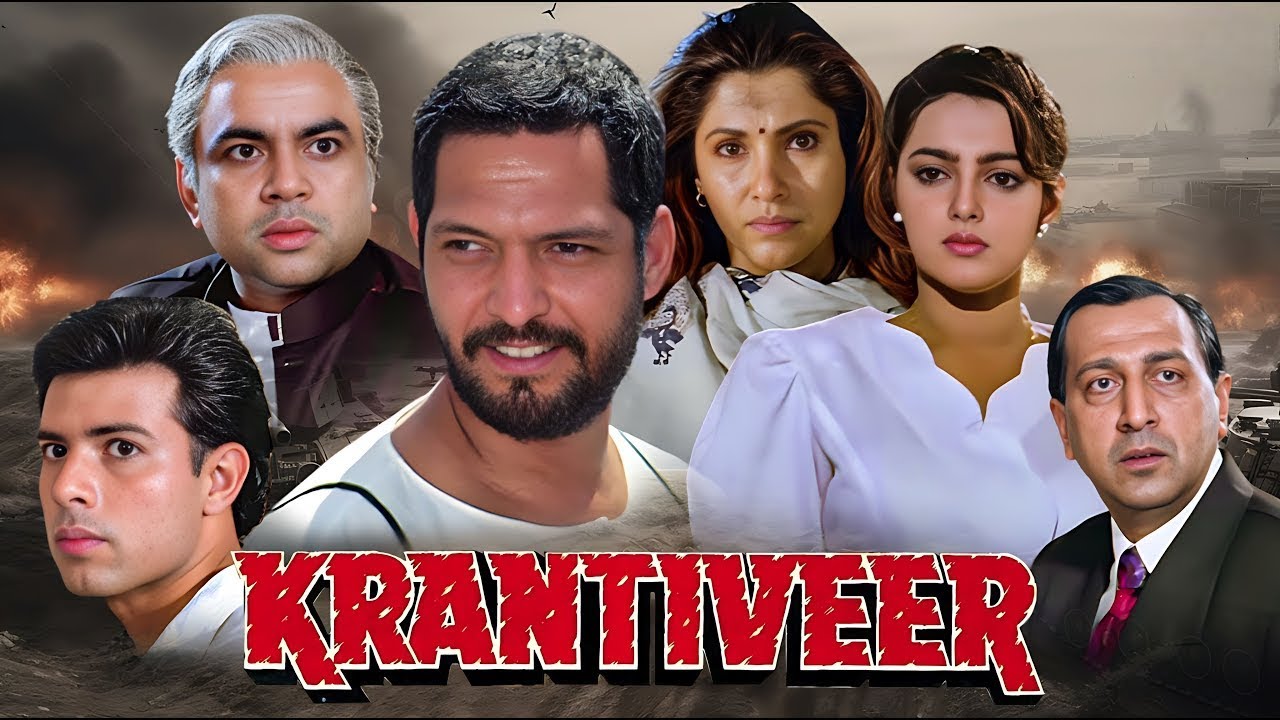 Nana Patekar, Dimple Kapadia, Danny Denzongpa | KRANTIVEER #1994 ...