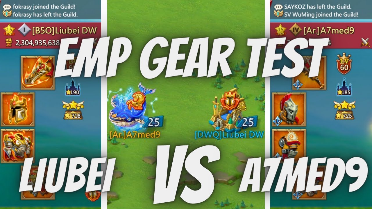 Lords Mobile - Is Emperor Gear Good for Blast Rallies?? ft. Liubei ...