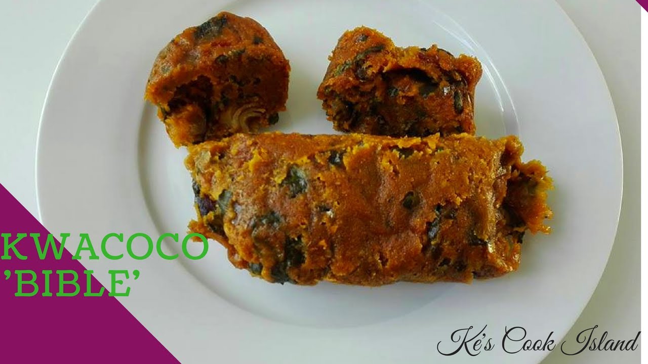 Kwacoco Bible( Mixed Cocoyams Dumplings) [Episode 23]-Ke's Cook Island ...
