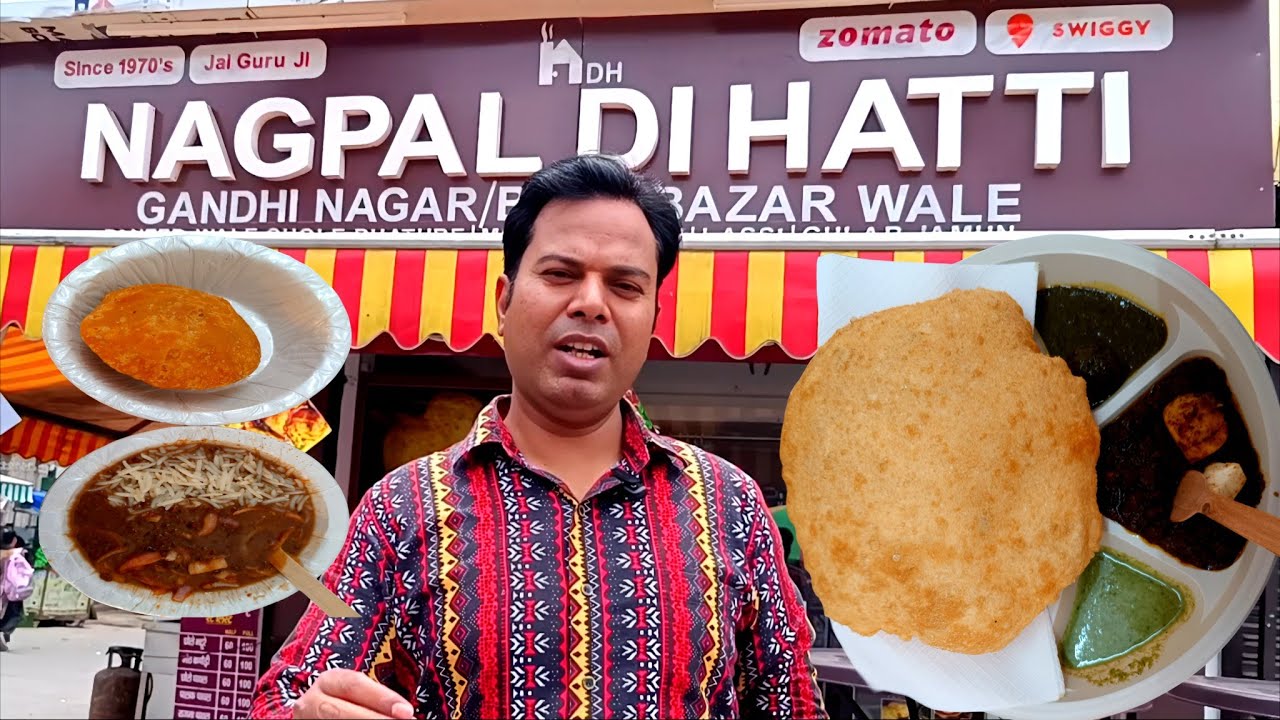 Legendary Chhole Bhature at Nagpal di Hatti now oped in Rohini # ...