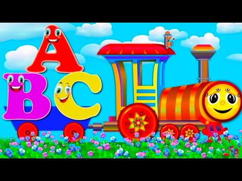 Learn Alphabet Train Song - 3D Animation Alphabet ABC Train song for ...