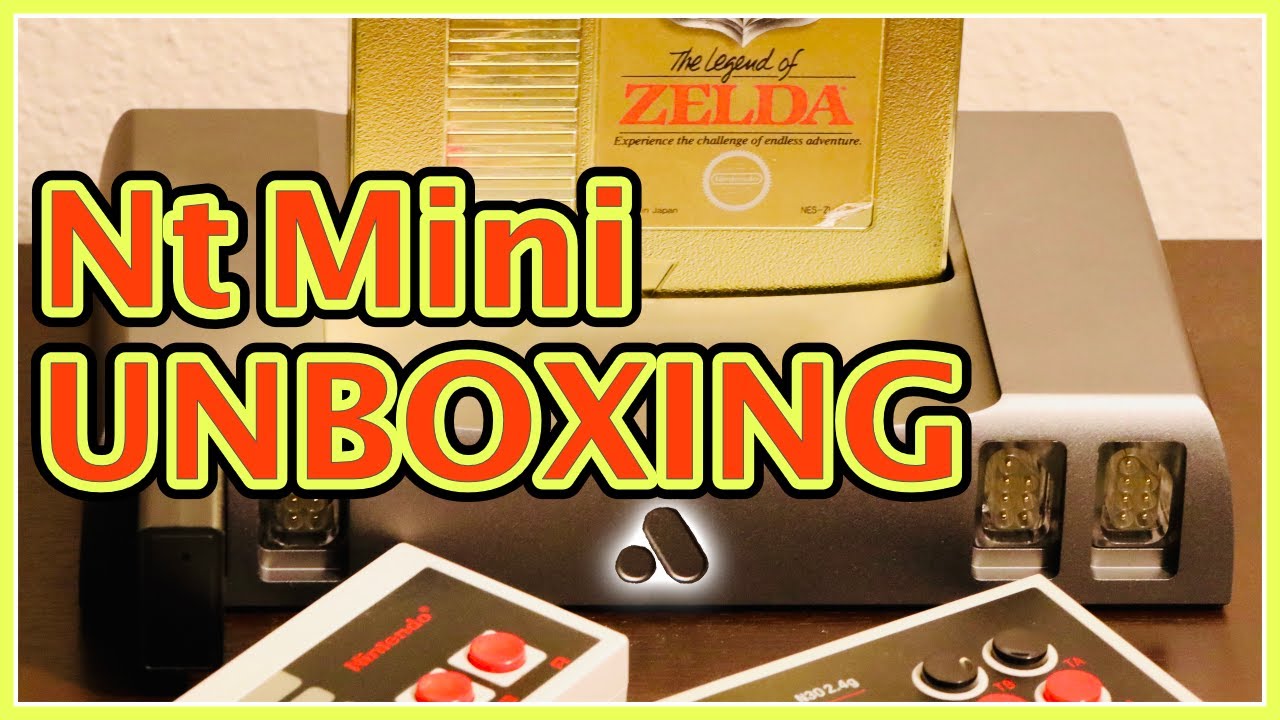 Analogue Nt Mini Noir v2 - UNBOXING & NES Cartridge Test Play - YouTube