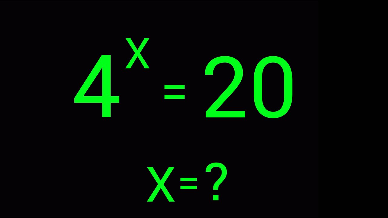 A Nice Exponential Equation | Can you solve this? | A Nice Algebra ...