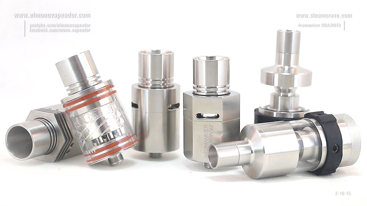 Aromamizer RDA v2 / RDTA by Steam Crave y versiones (familia al ...