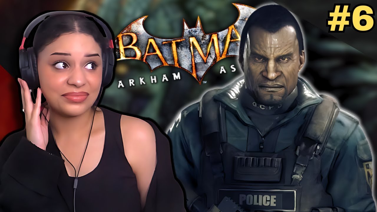 SAVING Aaron Cash | Batman: Arkham Asylum | #6 - YouTube