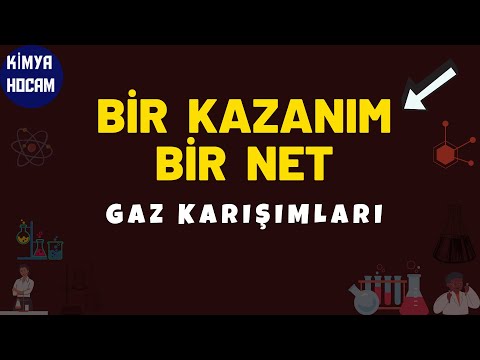 1 Kazanım 1 Net | Gaz Karışımları | Gazlar | Ayt | Tyt | Yks | Kimya Hocam