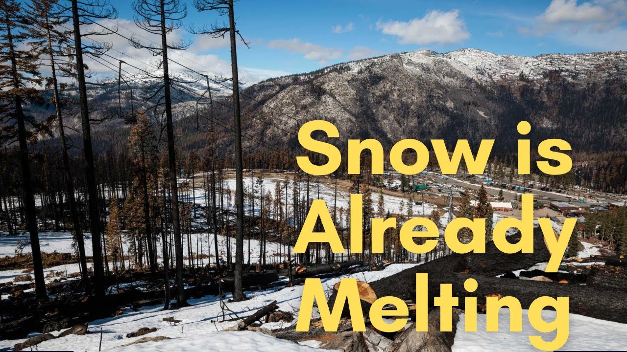 Snowpack in California is rapidly melting, leaving less water ...