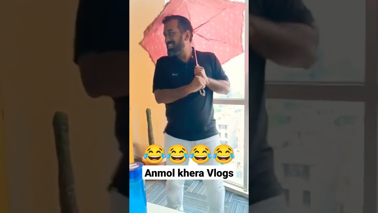 Rain is falling Chama Cham Cham #anmolkheravlogs #reels #shorts # ...