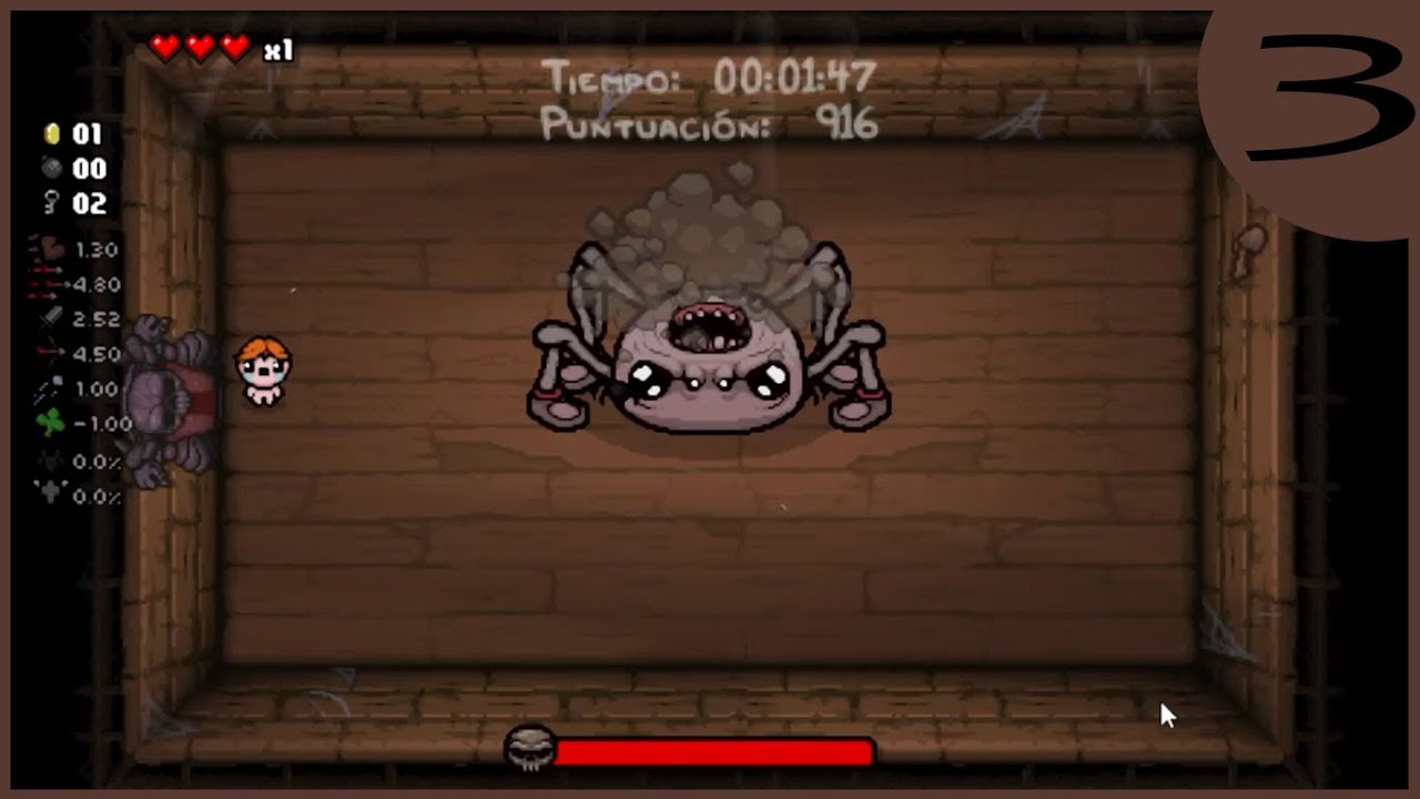 The Binding of isaac #3 | Arañas, porque arañas? | The Binding of isaac ...