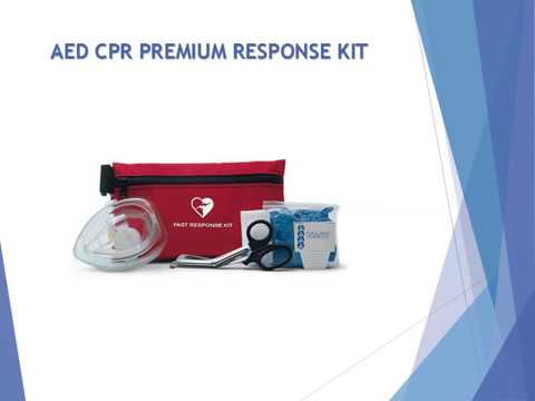 AED CPR PREMIUM RESPONSE KIT - YouTube