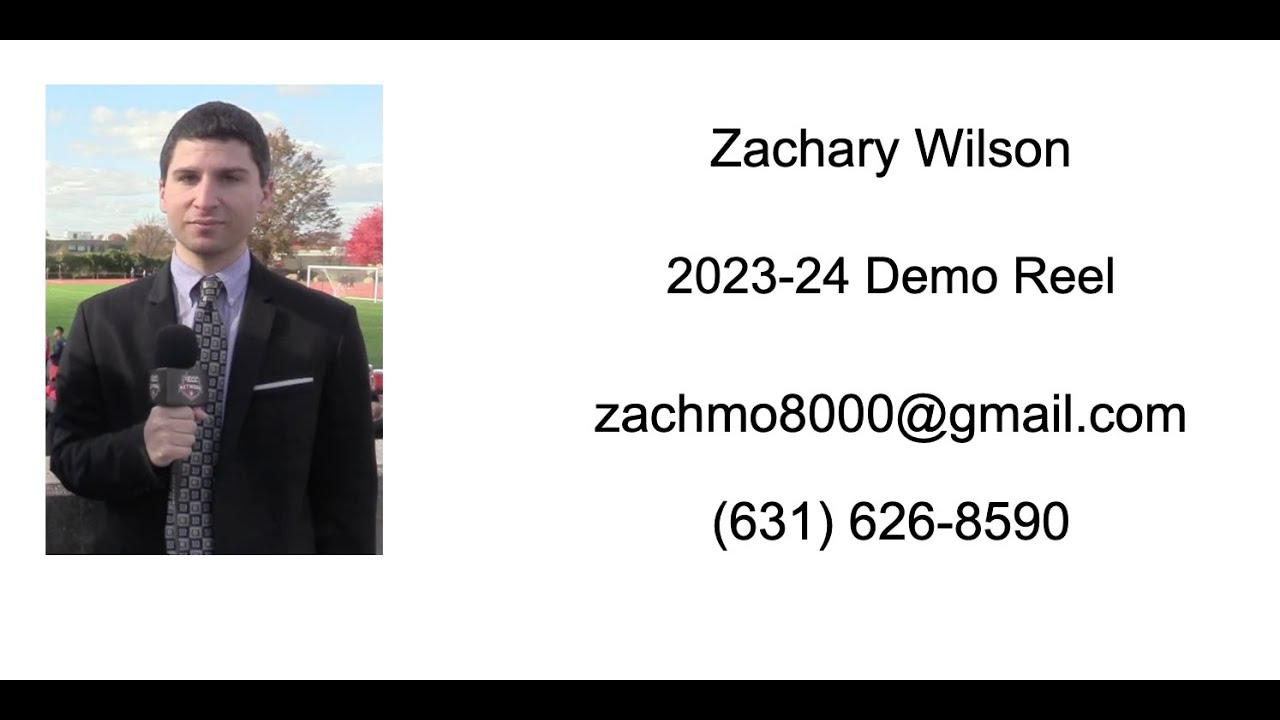 Zachary Wilson PxP Demo Reel - YouTube