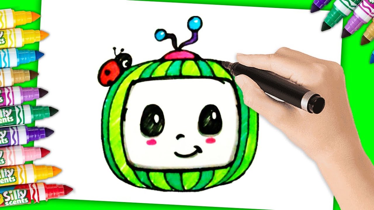 cocomelon drawing easy | cocomelon nursery rhymes | cocomelon - YouTube