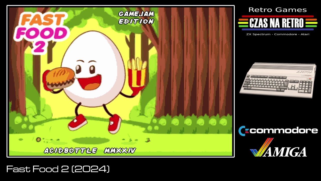Fast Food 2 v1.0 (2024) - Commodore Amiga - YouTube