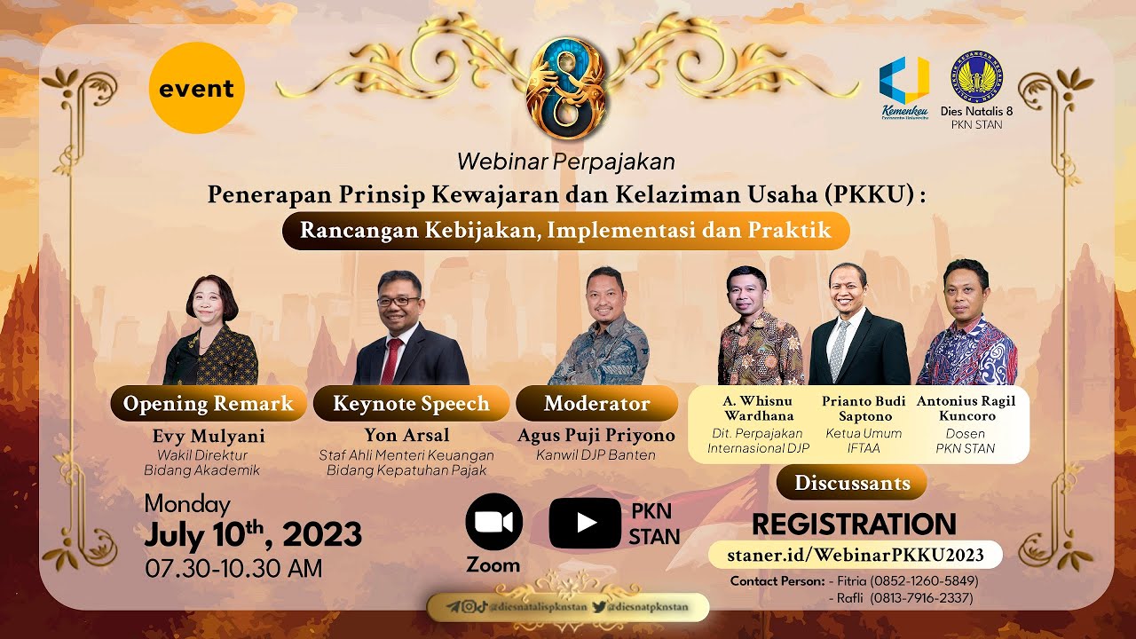 WEBINAR PERPAJAKAN : Penerapan Prinsip Kewajaran dan Kelaziman Usaha ...