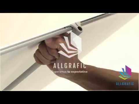 Como armar un Roll Screen Up - ALLGRAFIC