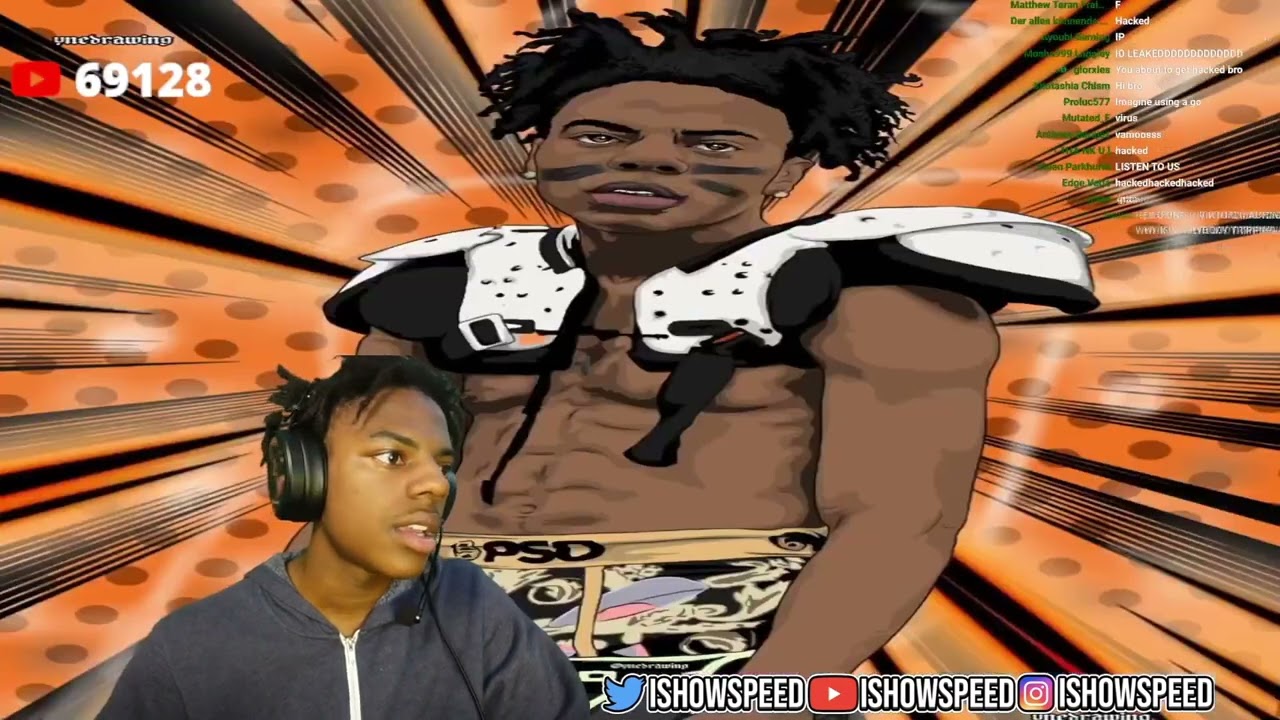 ISHOWSPEED Leaks his email and gets calls from fans - YouTube