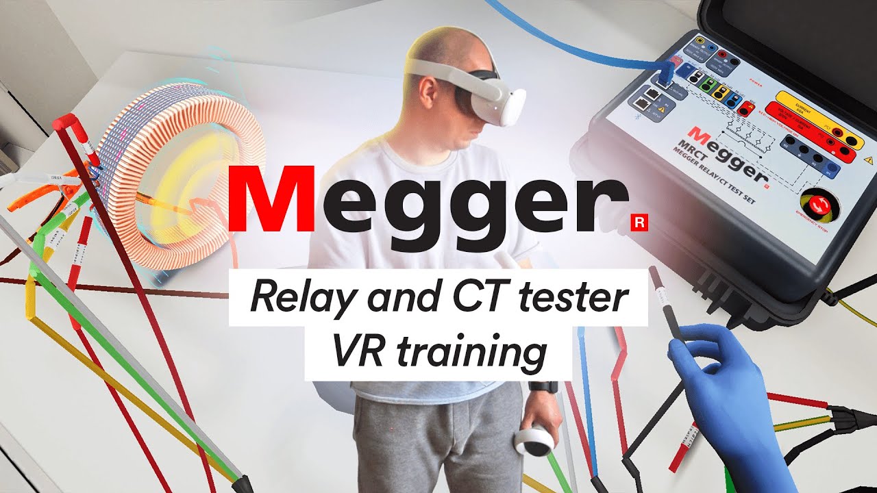VR Training: Megger Relay and Current Transformer Tester Unit (MRCT ...