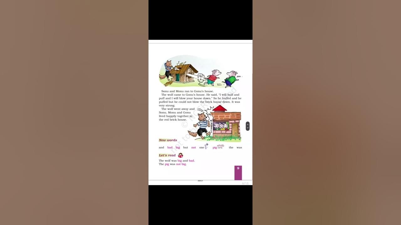 unit 1 Three little pigs#ncert#class1#unit1#story#threelittlepigs - YouTube