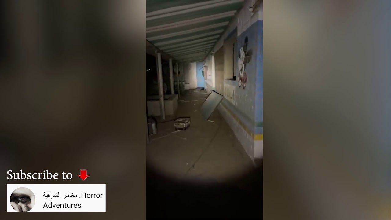 Arab ghost hunter enters haunted school, Watch Til The End! - YouTube