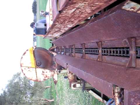 Ironbark Firewood Mill - Log Deck - YouTube