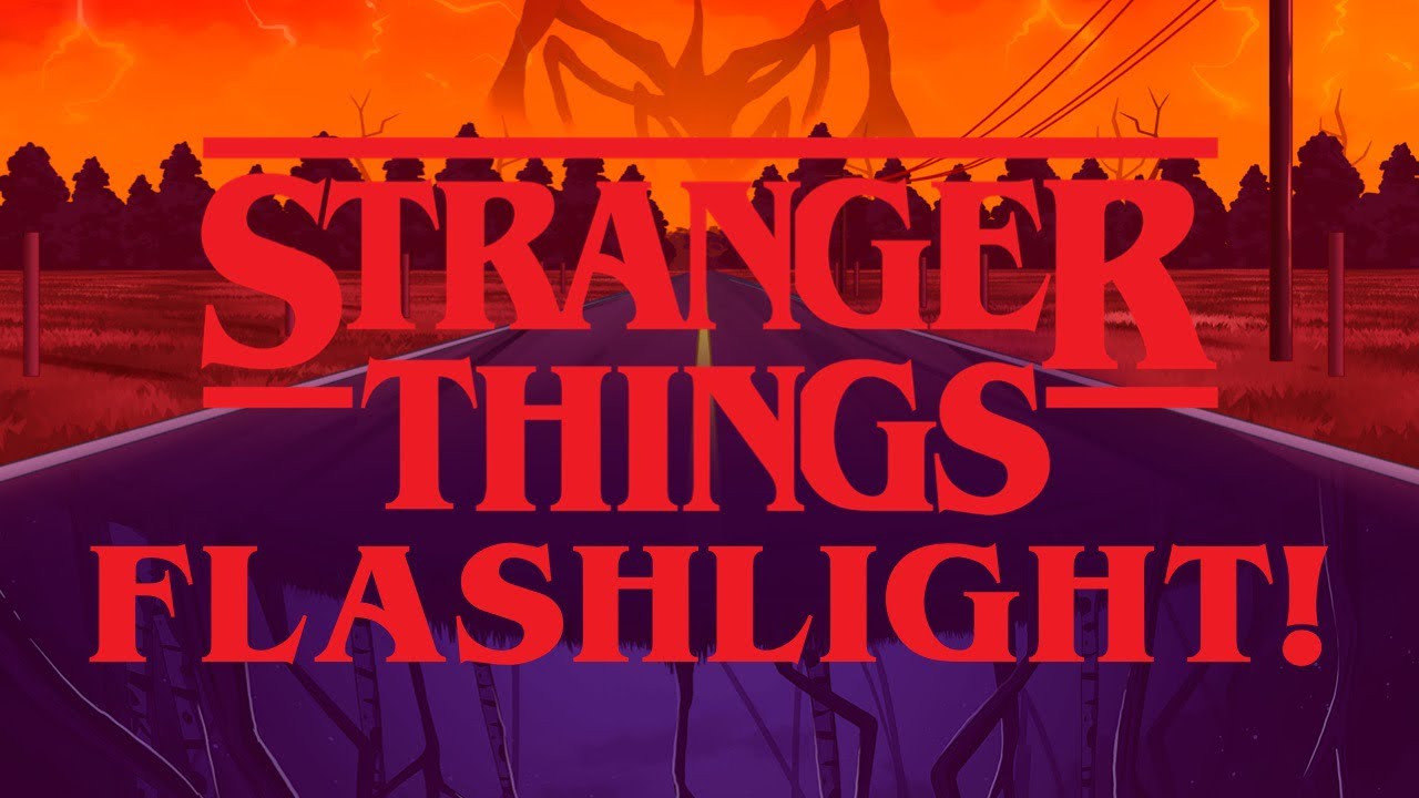 Stranger Things Flashlight! (Review) - YouTube