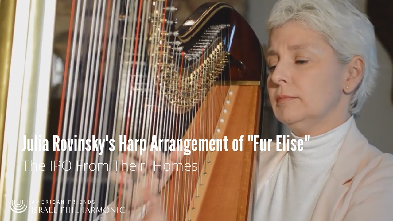 Fur Elise - Julia Rovinsky's Harp Arrangement - Ludwig van Beethoven ...