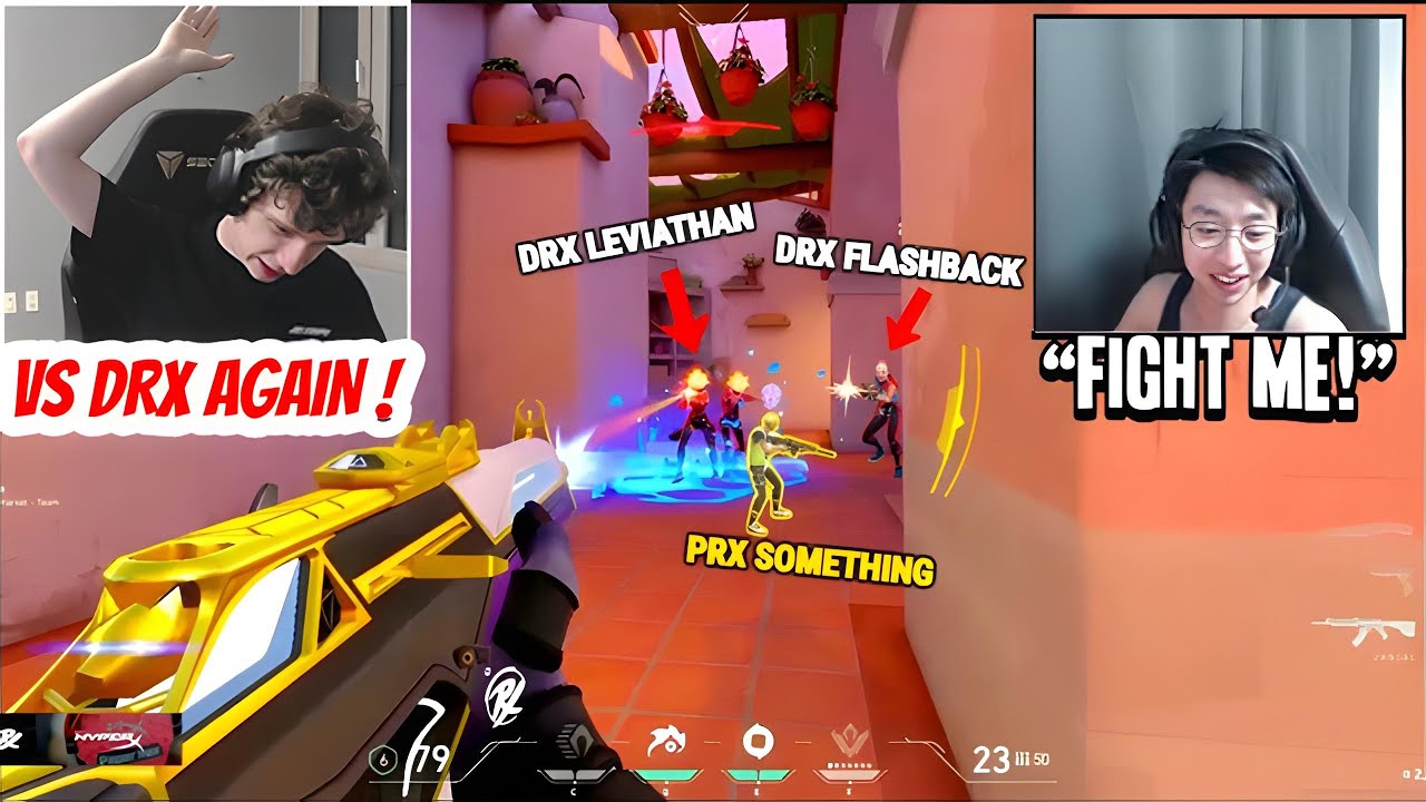 PRX Something & PRX f0rsakeN Played Again Against DRX After VCT Pacific ...