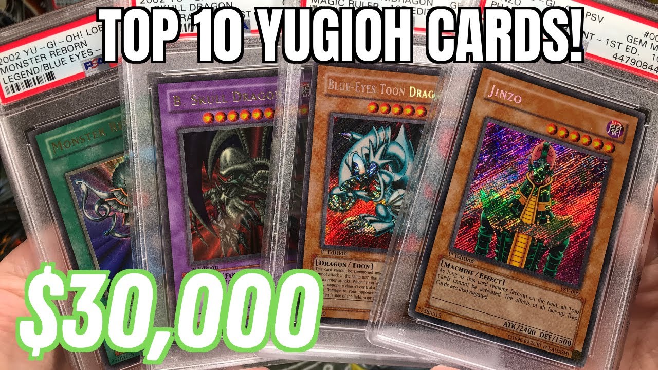My Top 10 RAREST Most Expensive Yugioh Cards YouTube My Top 10 RAREST Most Expensive Yugioh Cards YouTube