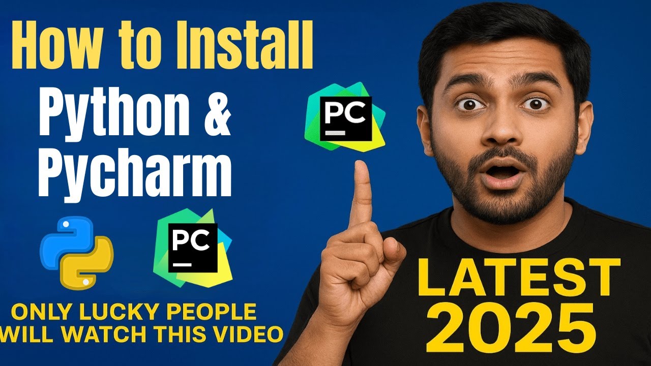 How to Install Python & PyCharm in 2025 | Step-by-Step Setup for Beginners | Titan Spy | - YouTube