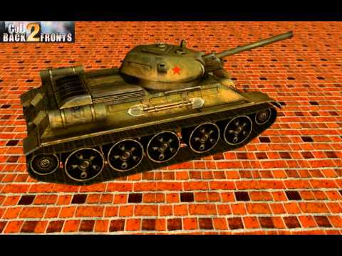 CoD2 B2F T34/76 model 1940 (work in progress) - YouTube
