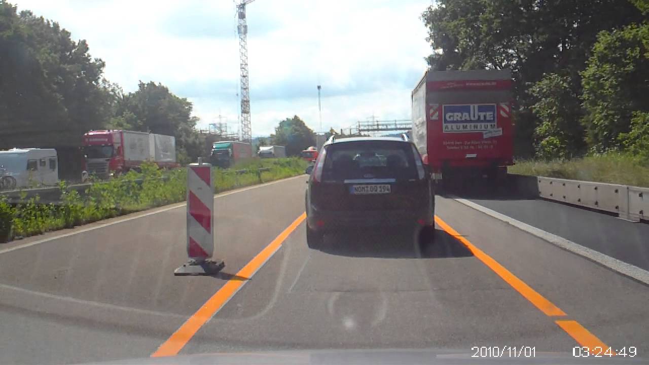 Verwunderlich Feste Blitzer A7 Bild