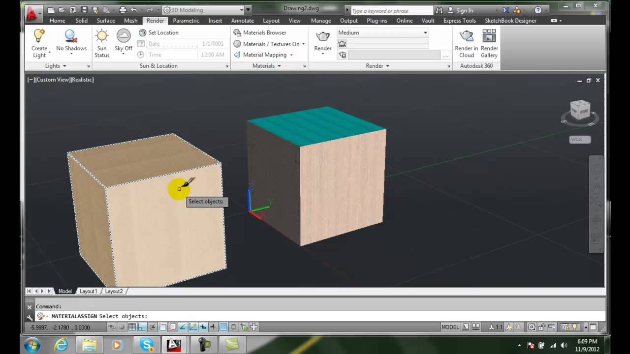 3D Modeling 16-5 Removing Materials - YouTube