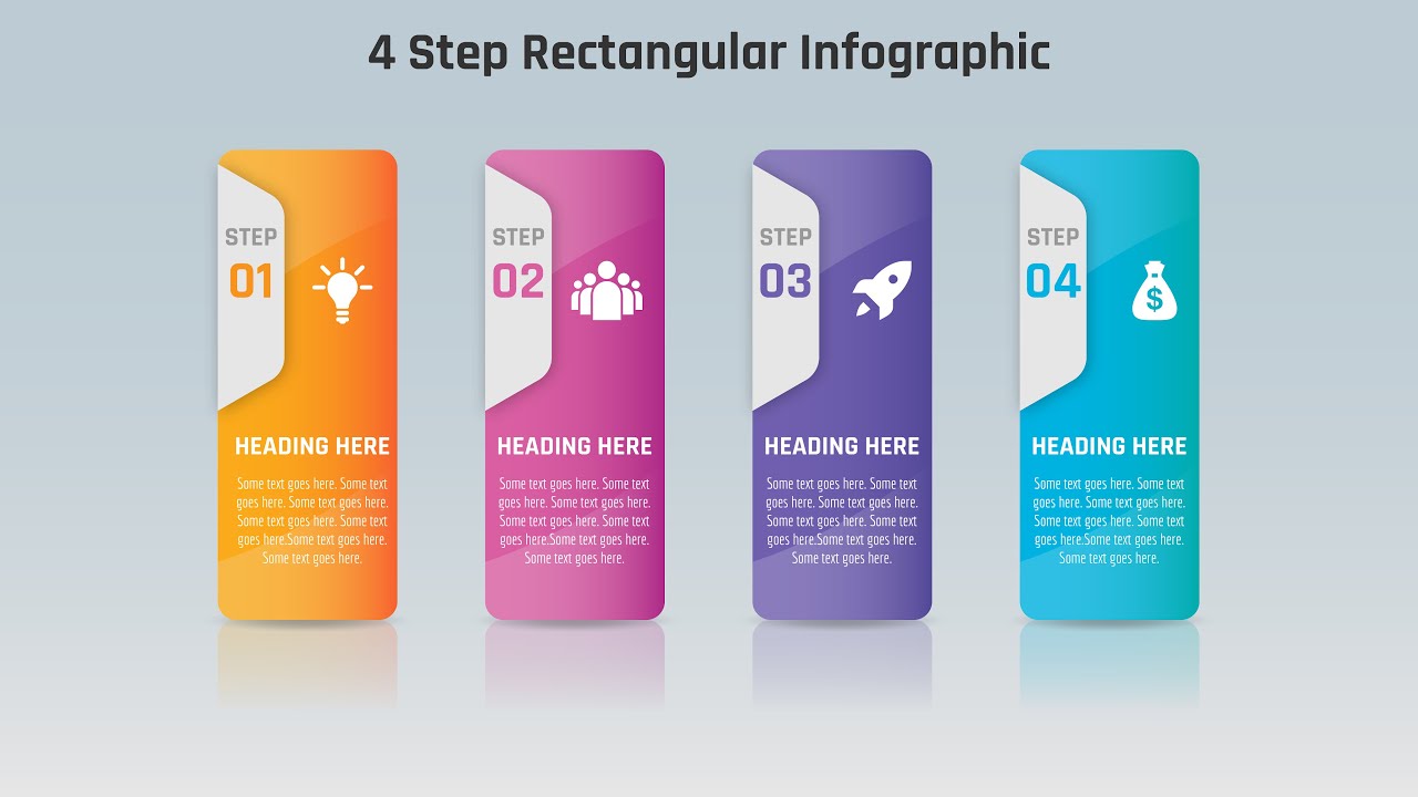 4.Adobe Illustrator Graphic Design Tutorial- 4 Step Rectangular ...