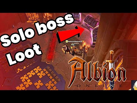Epic solo boss lair 500k loot in 5 mins ( albion online ) - YouTube