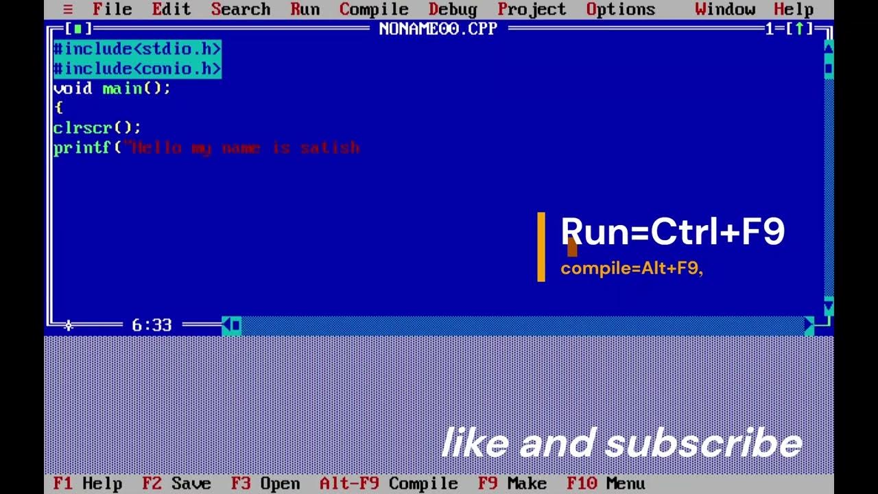 First Code Of C Programming Language Simple Basic Code Of C Language first-code-of-c-programming-language-simple-basic-code-of-c-language
